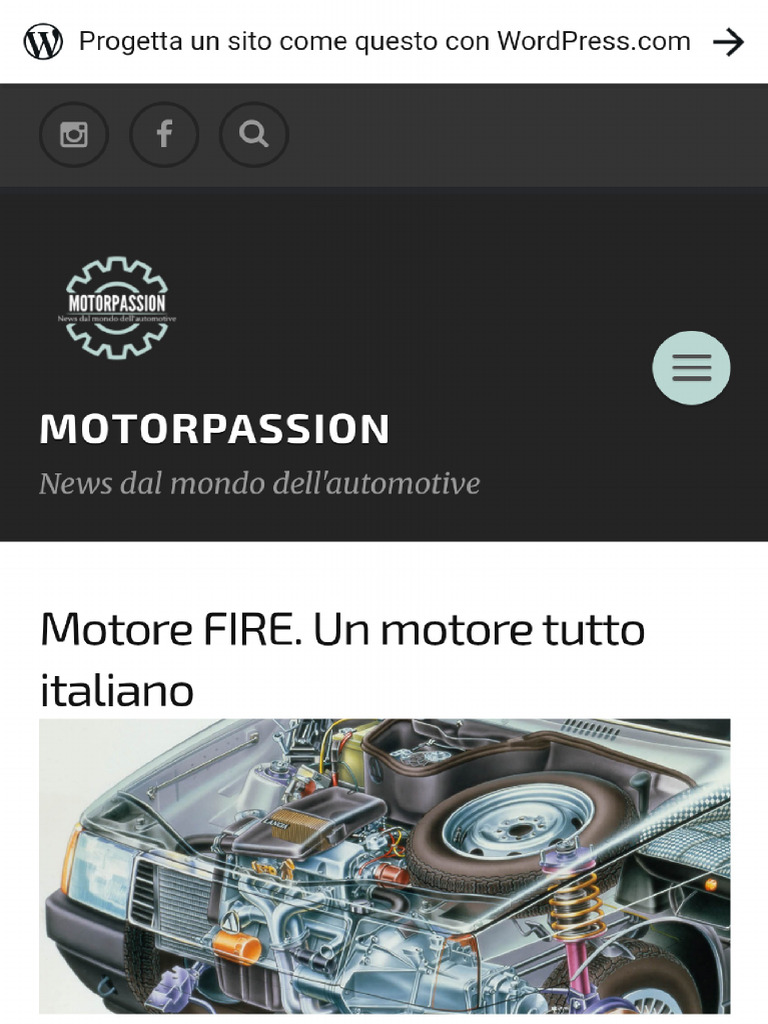 Motore FIRE. Un Motore Tutto Italiano | PDF