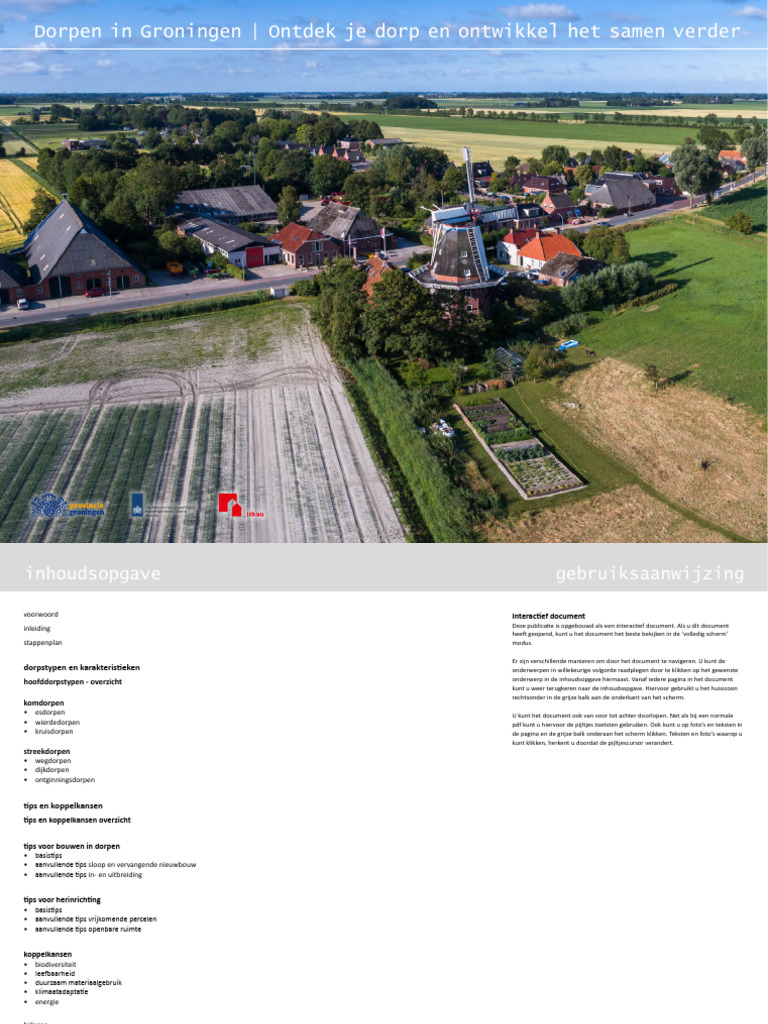 Dorpen in Groningen Ontdek Je Dorp Web-A | PDF