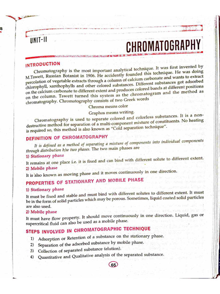 Chromatography | PDF