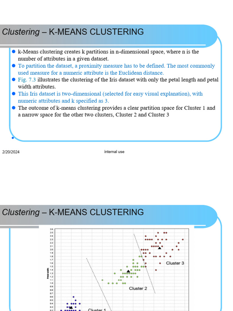 K-Means Clustering Explained | PDF | Cluster Analysis | Applied Mathematics