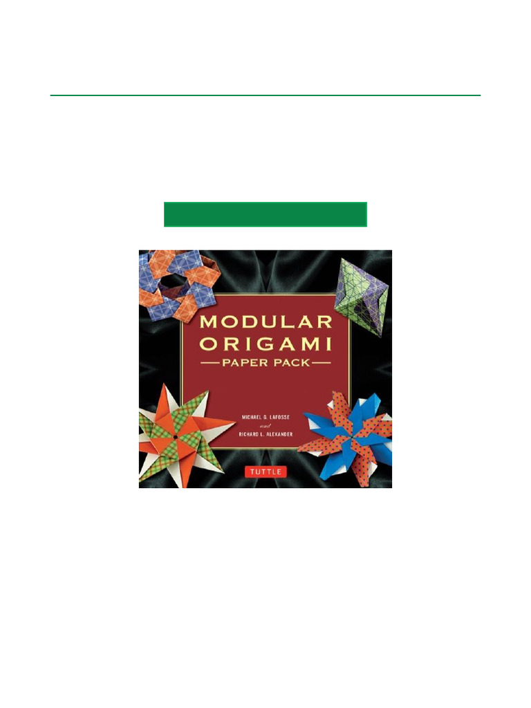 Save Modular Origami Paper Pack 350 Colorful Papers Perfect for Folding ...