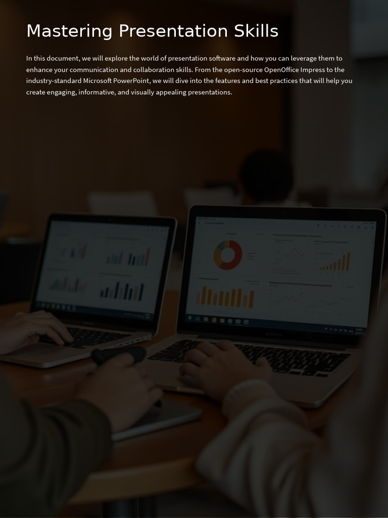 Mastering Presentation Skills | PDF | Microsoft Power Point | Multimedia