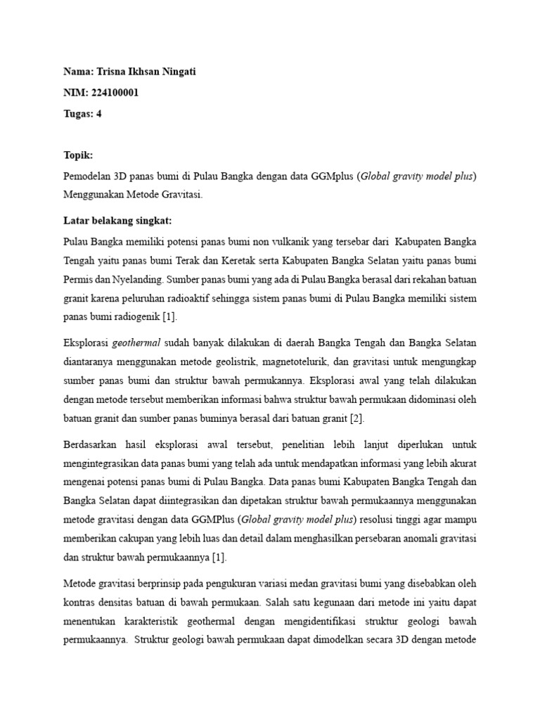 Trisna Ikhsan Ningati - 224100001 - Tugas 4 Metodologi Penelitian | PDF