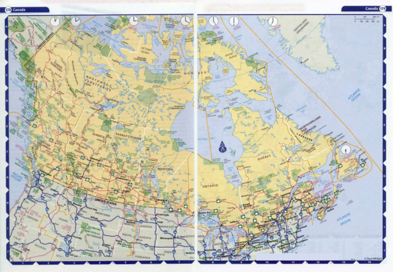 Canada Highway Map Rand McNally | PDF