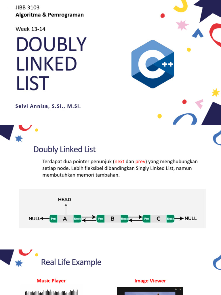 Doubly Linked List | PDF | Data | Computer Data