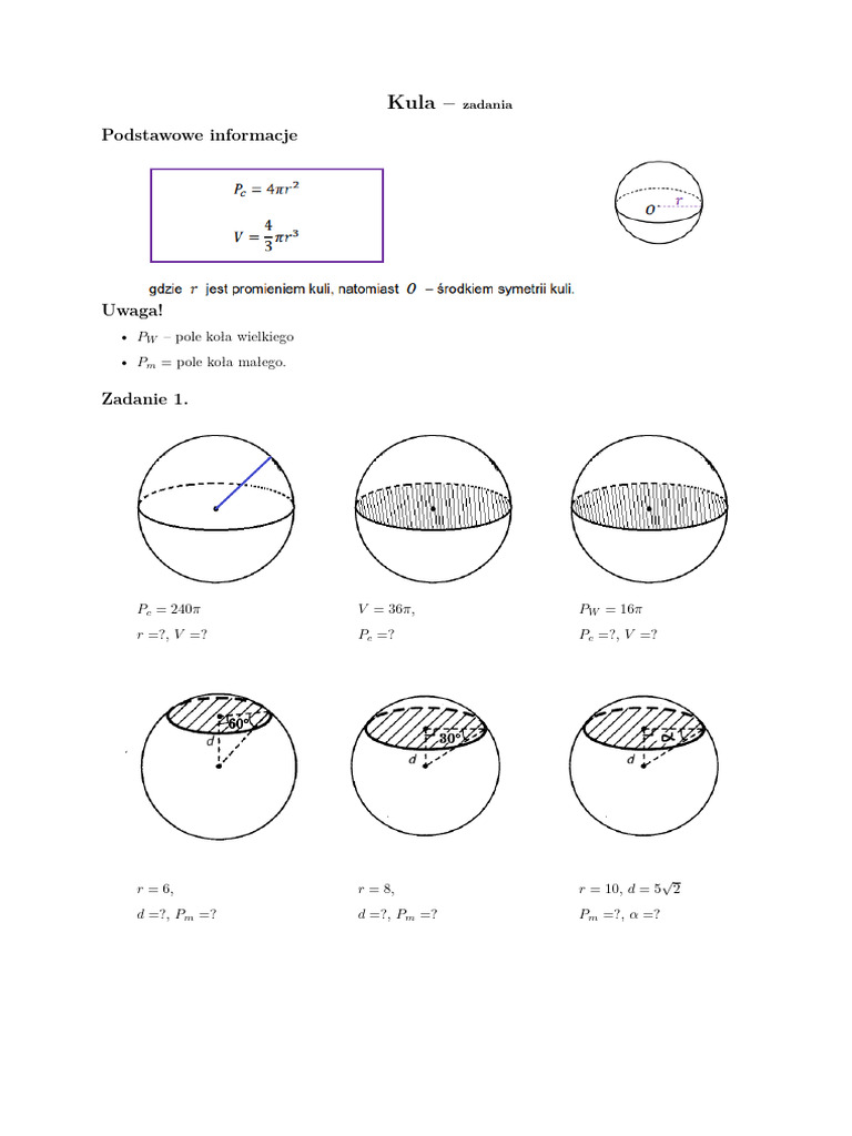 Kula Wzory | PDF