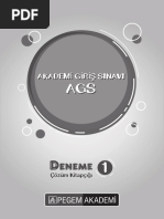 2025 Ags Calisma Programi 1.hafta 1 | PDF