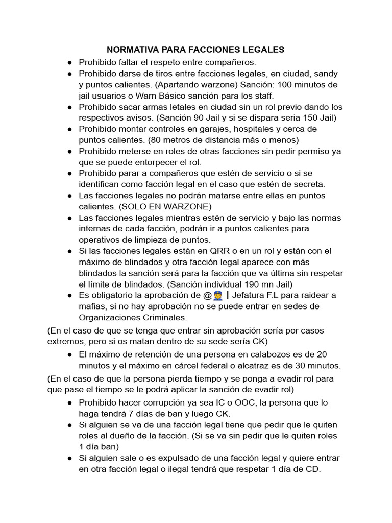 Normativa Fl | PDF | Ropa