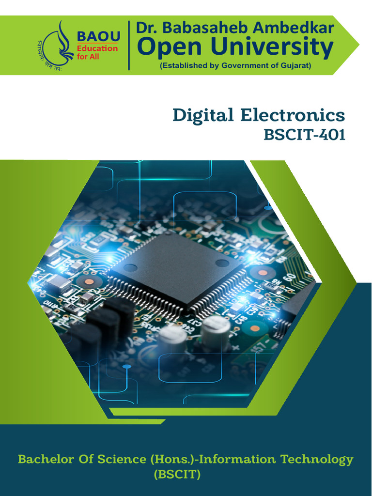 BSCIT - 401 Digital Electronics | PDF | Computer Data Storage | Byte