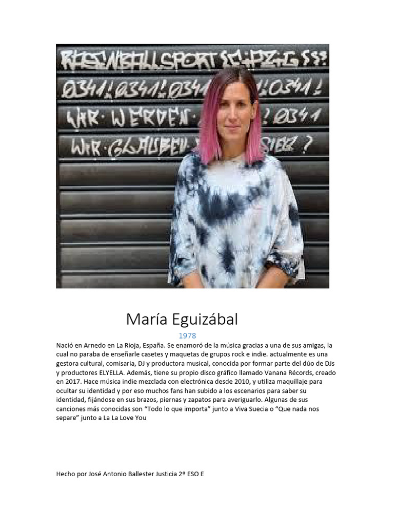 María Eguizábal | PDF