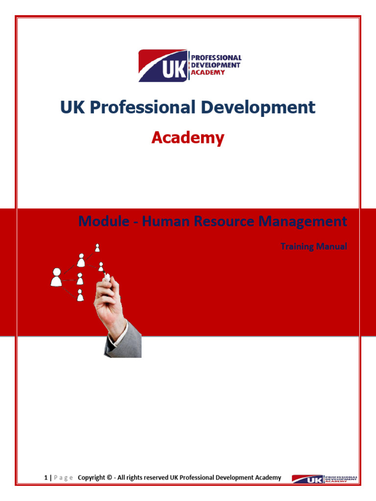 Module 8 - Human Resource Management | PDF | Human Resources ...