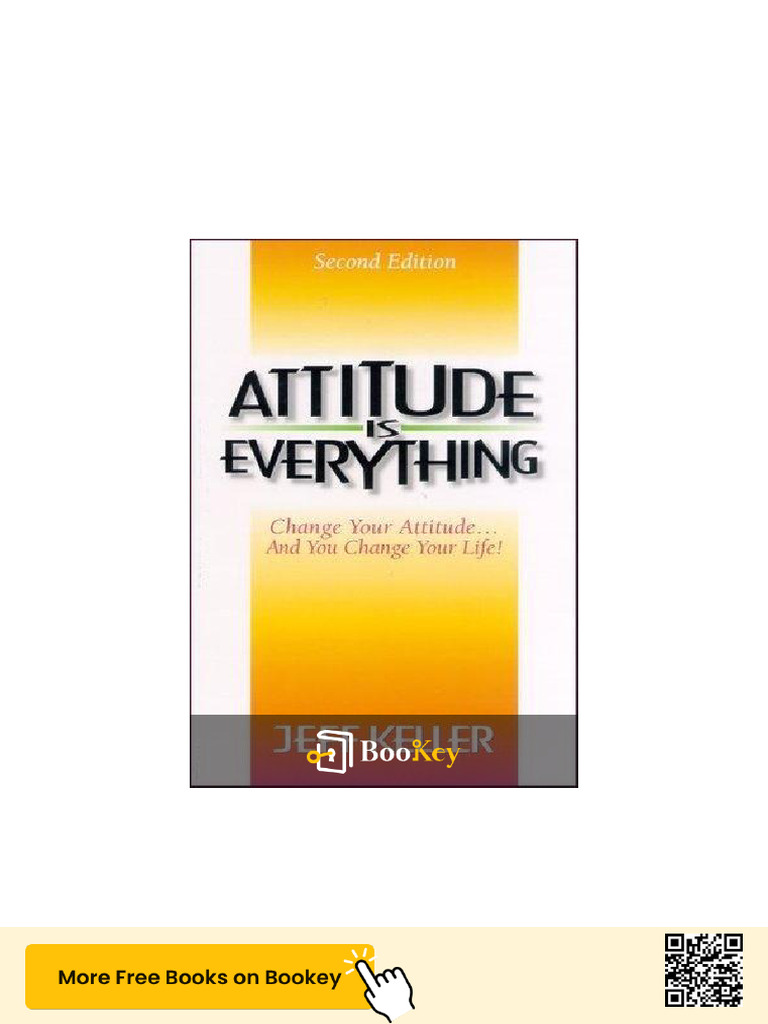 Attitude Is Everything PDF | PDF | Thought | Mindset