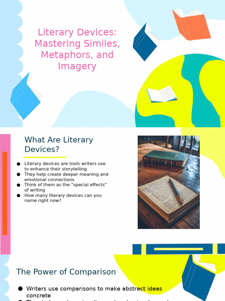 2.4 Using Literary Devices (Simile, Metaphors, Imagery) | PDF ...