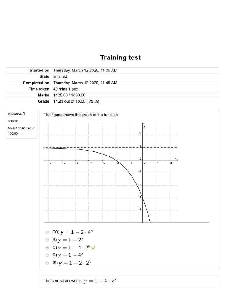 Math Test Results and Analysis | PDF | Sphere | Elementary Geometry