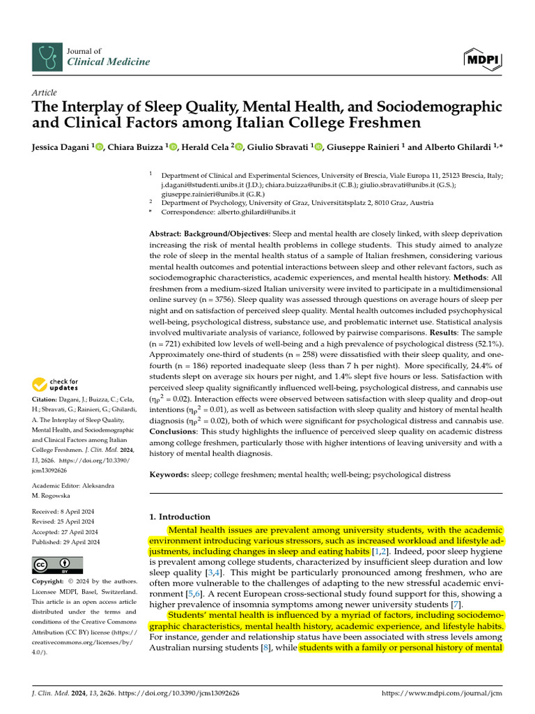 The - Interplay - of - Sleep - Quality Adobe | PDF | Statistics ...