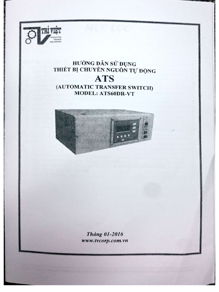 HDSD ATS TRIVIET | PDF