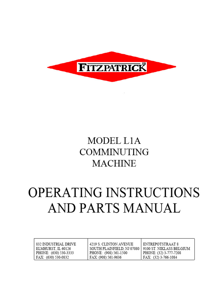 L1A Manual | PDF | Switch | Helicopter Rotor
