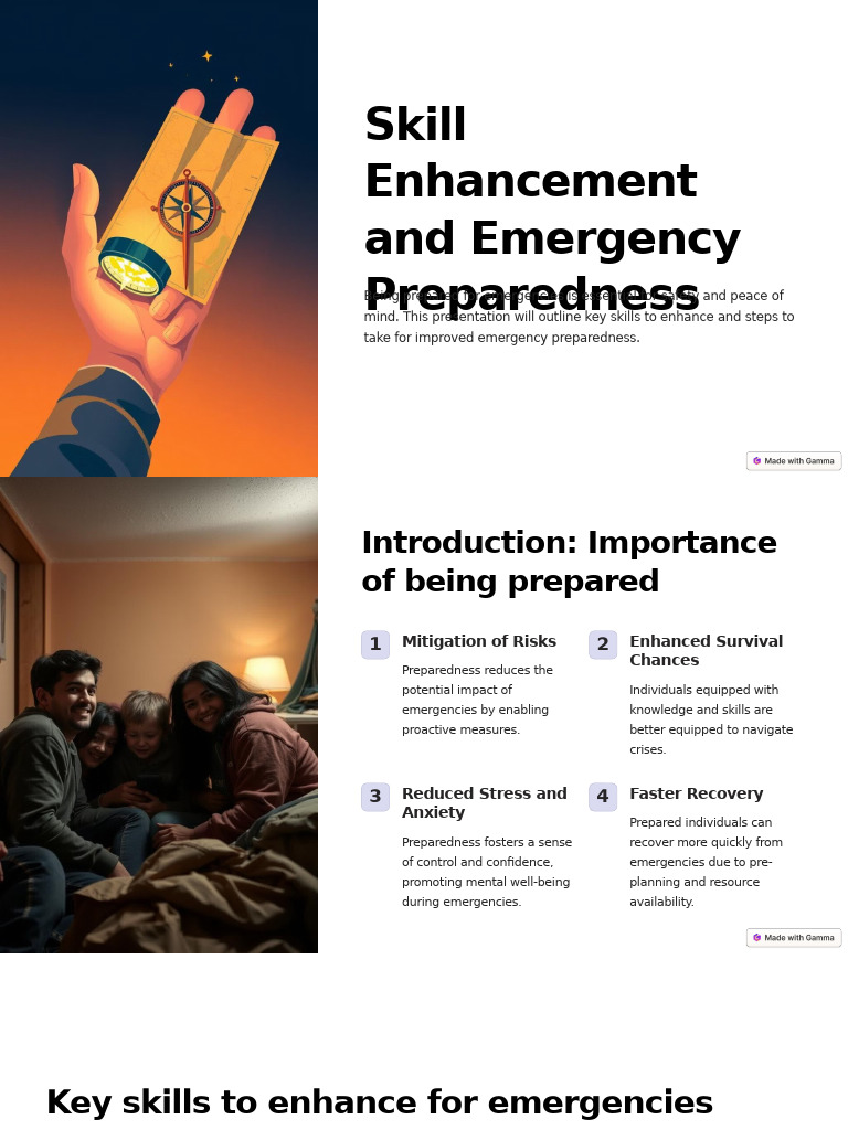 Skill Enhancement and Emergency Preparedness | PDF | Emergency Management | Emergency