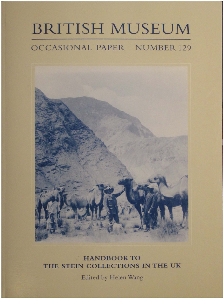 1999 Handbook To The Stein Collections in The UK by Wang S | PDF