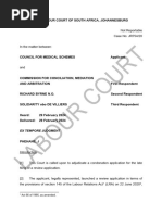 Condonation Application Guidelines | PDF | Common Law | Justice