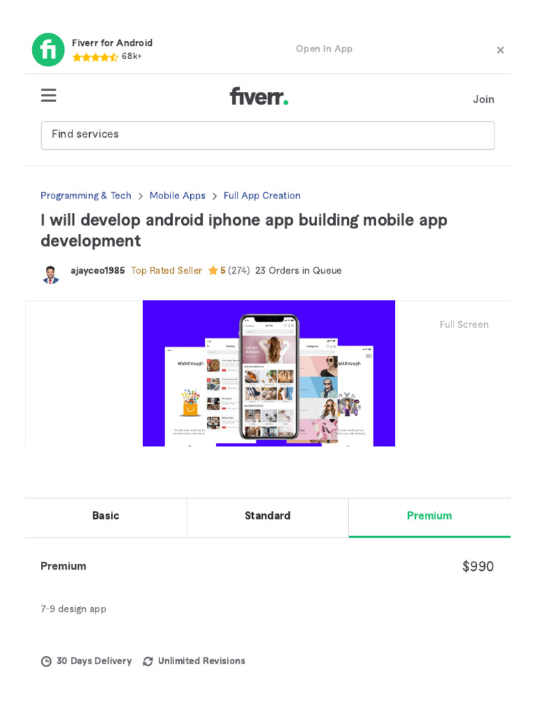 Develop Android Iphone App Building Mobile App Development by ...