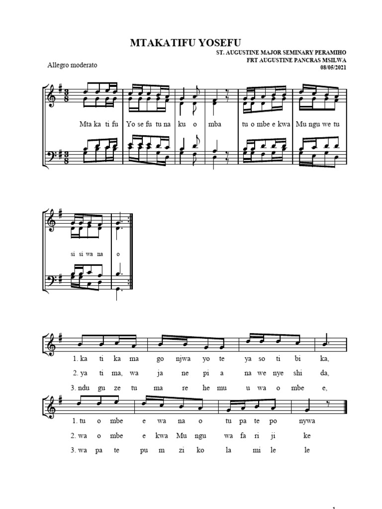 Mtakatifu Yosefu | PDF