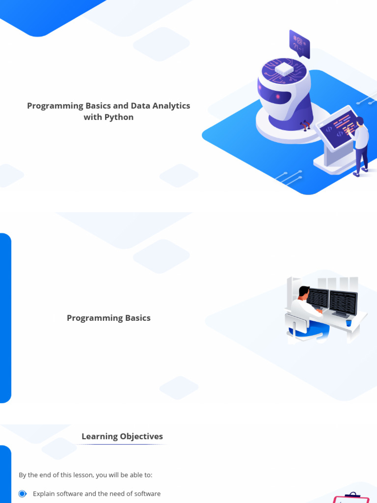 Lesson 02 Programming Basics | PDF | Computer Program | Programming