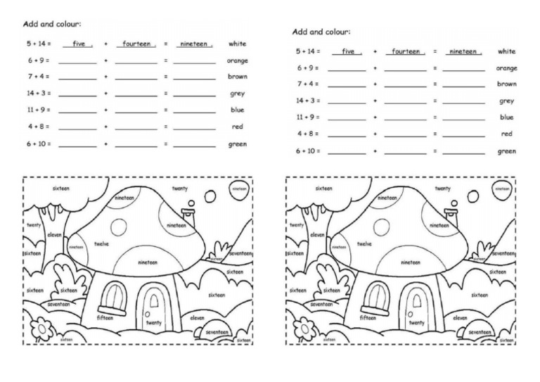 Numbers and Colors | PDF