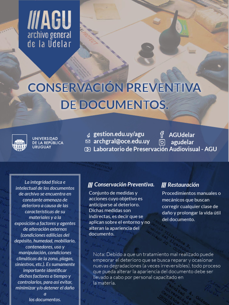 Conservación-preventiva | PDF