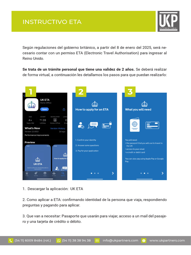 2025_ETA_instructivo_4_ (1) | PDF | Pasaporte