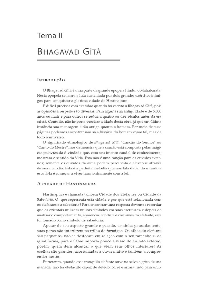 E-02 - Bhagavad Gîtâ | PDF