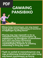 Mga Gawaing Pansibiko | PDF