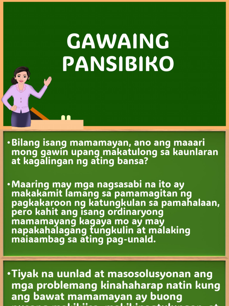 GAWAING-PANSIBIKO | PDF