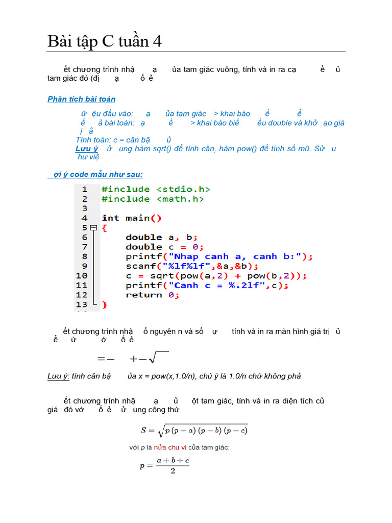 Bai Tap Tuan 4 | PDF
