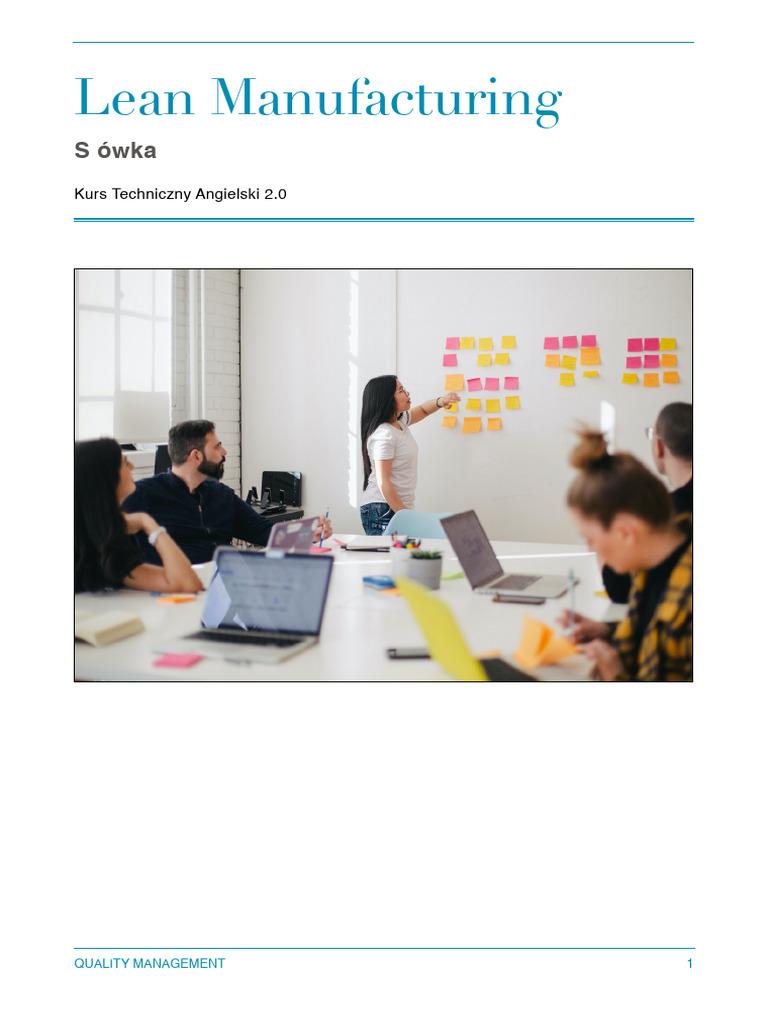 2 Lean Manufacturing Slowka | PDF