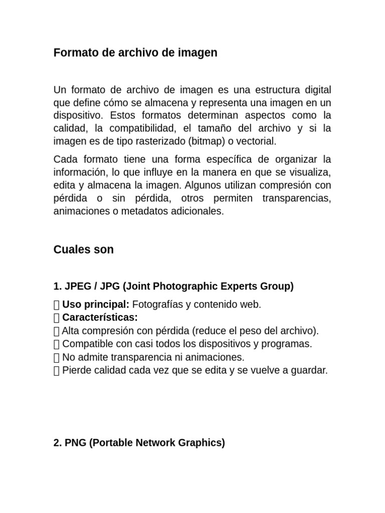 Formatos de imagen y uso del histograma | PDF | Gráficos de computadora ...