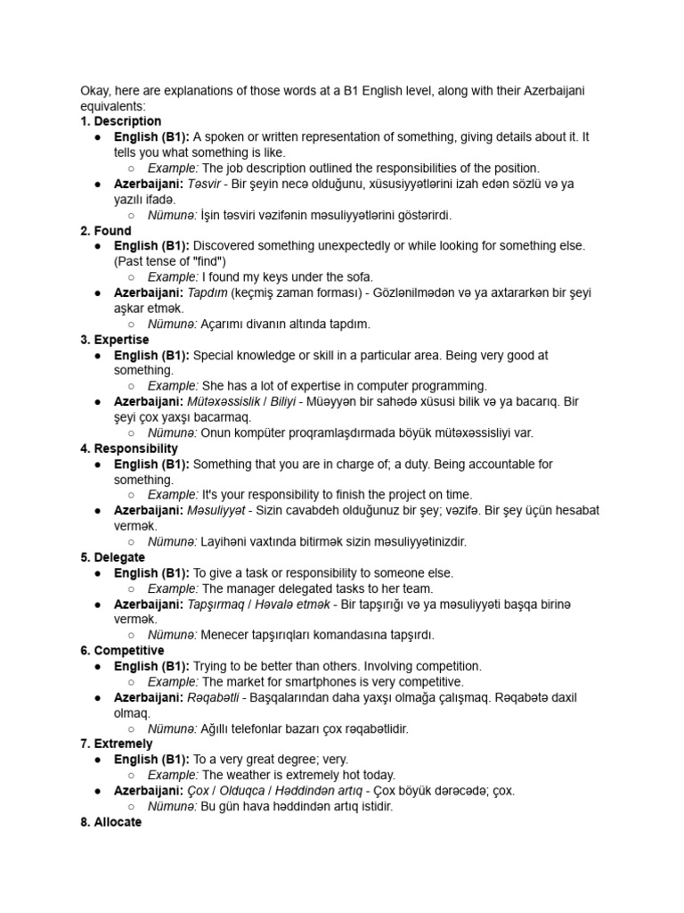 English Word 1 | PDF