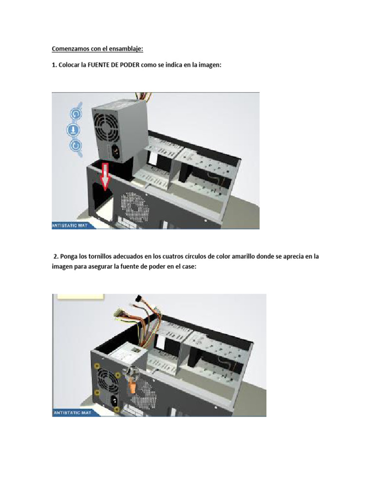 Ensamblar Una Computadora Paso A Paso - Removed | PDF | Disco flexible ...