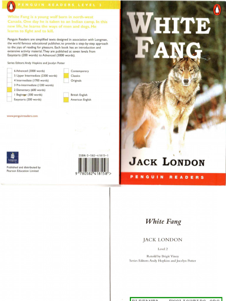 White Fang (Penguin Readers - Level 2) | PDF
