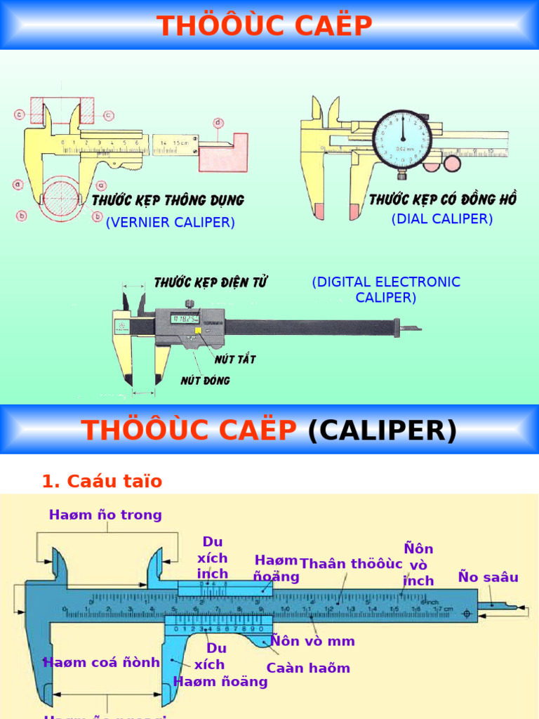 HDSD Thước cặp | PDF