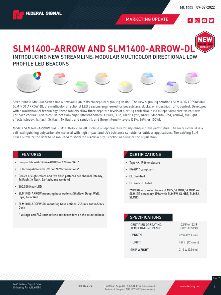 Mu1005 New SLM1400 Arrow SLM1400 Arrow DL | PDF | Electrical Engineering
