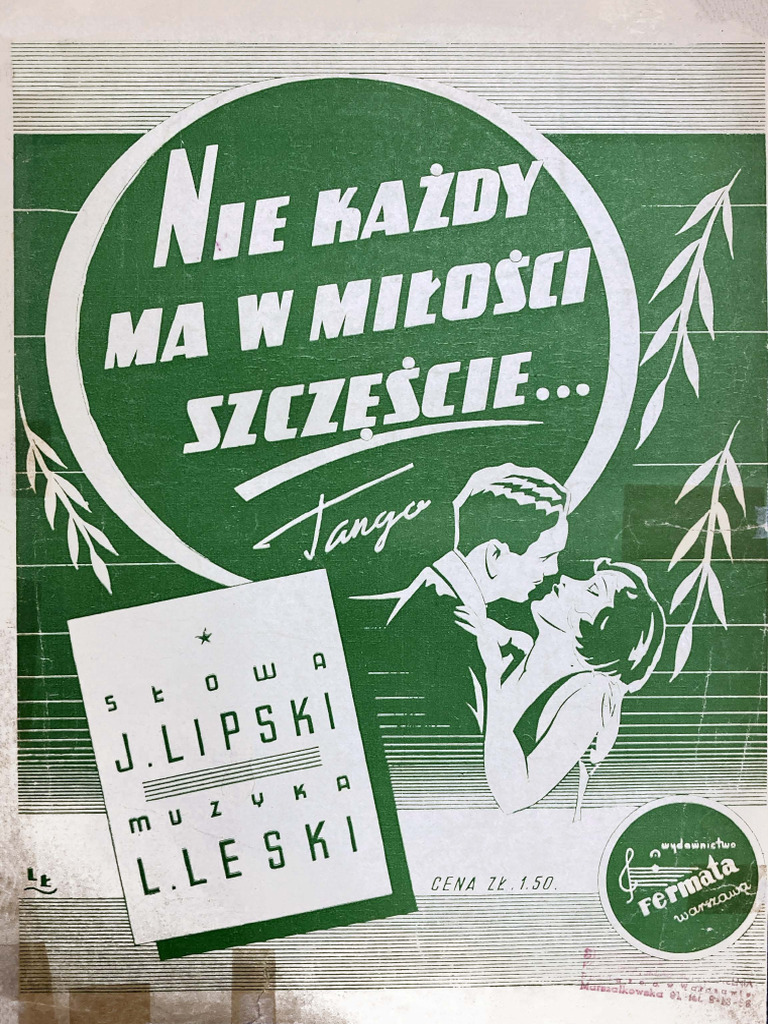 Nie Kazdy Ma W Milosci Szczescie-Tango | PDF