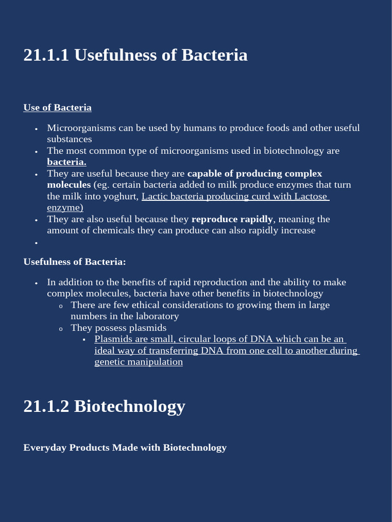 20 Biotechnology & Genetic Modification | PDF | Genetic Engineering ...