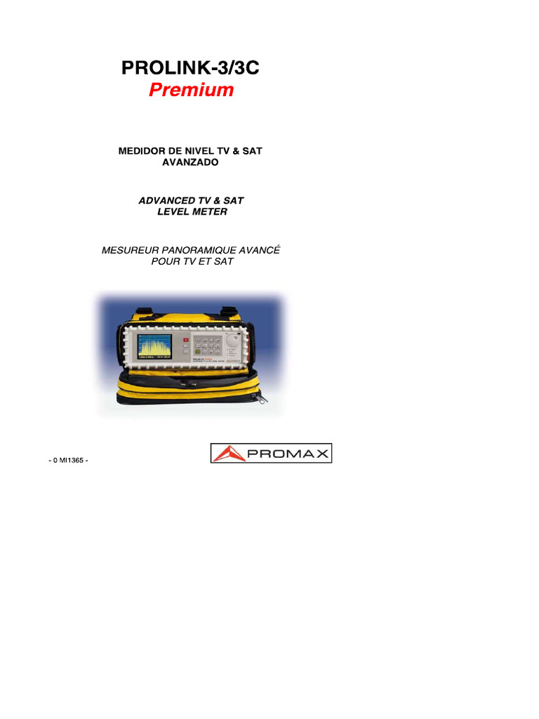 PROLINK-3Cp ESP | PDF