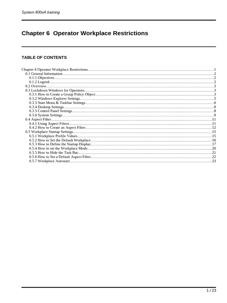 T305-06 Workplace Restrictions - RevC | PDF | Group Policy | Operating System Technology