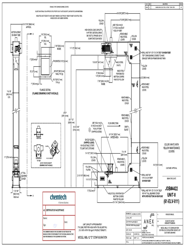 61-Elv-011 - 4422-MBL-12-C Unit-8 - Cht-Approved - Signed - Model MBL ...
