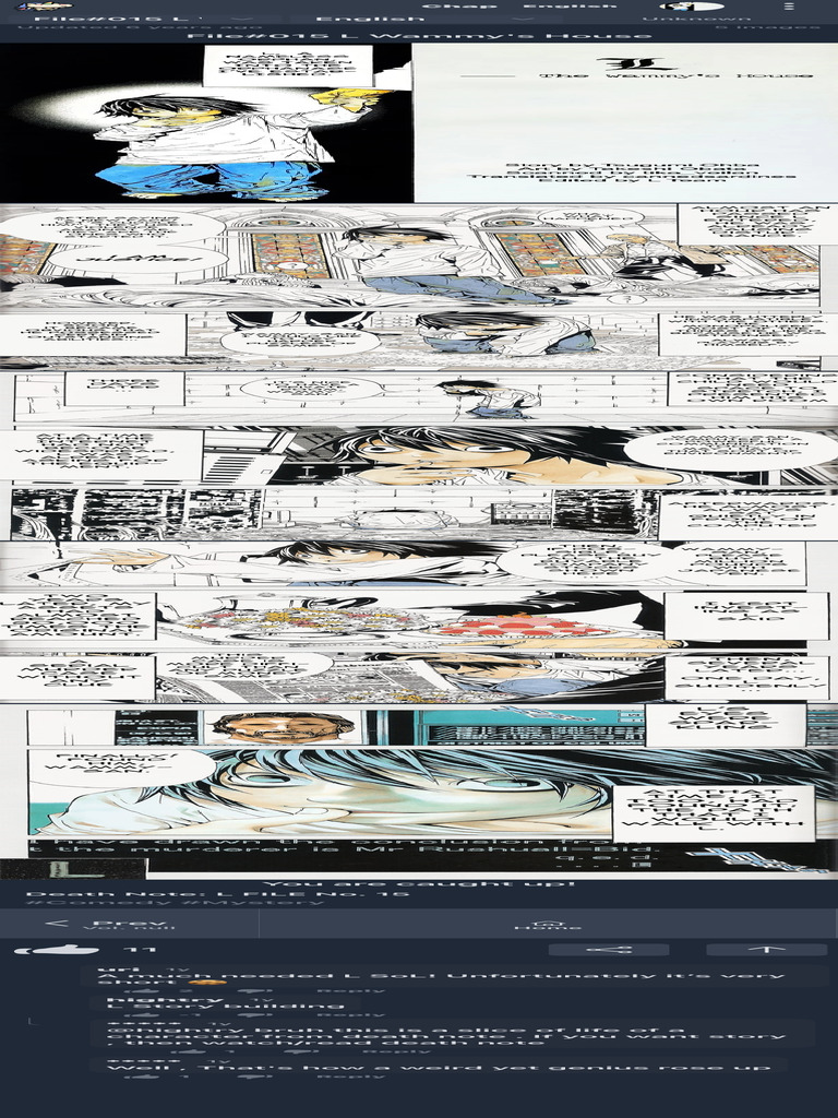 Death Note L FILE No. 15 ComicK 3 | PDF