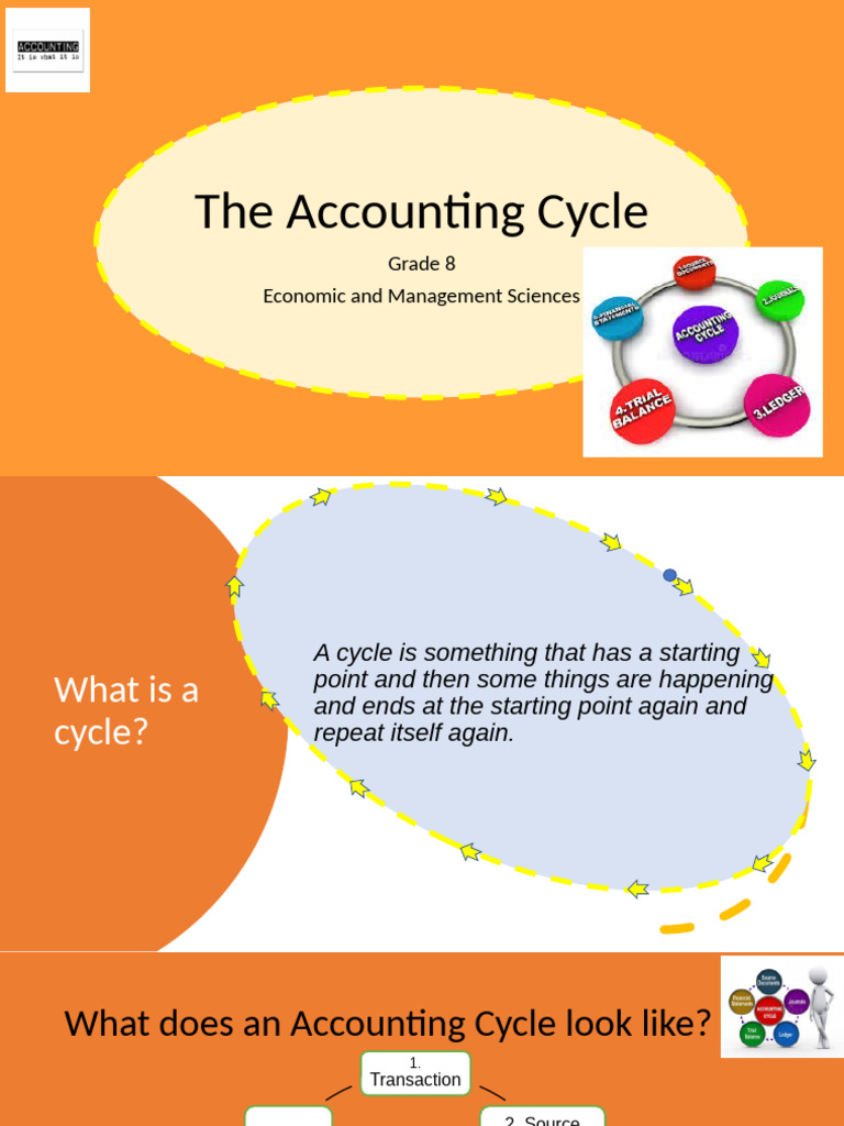 Understanding the Accounting Cycle for Grade 8 | PDF | Debits And Credits | Business