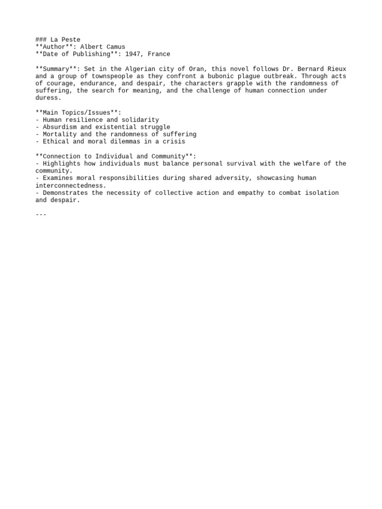 Individual and Community Revision Sheet | PDF