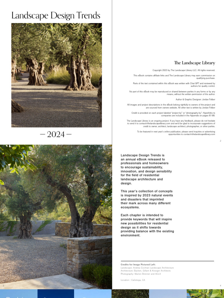 2024 Landscape Design Trends Guide | PDF | Lawn | Extreme Weather